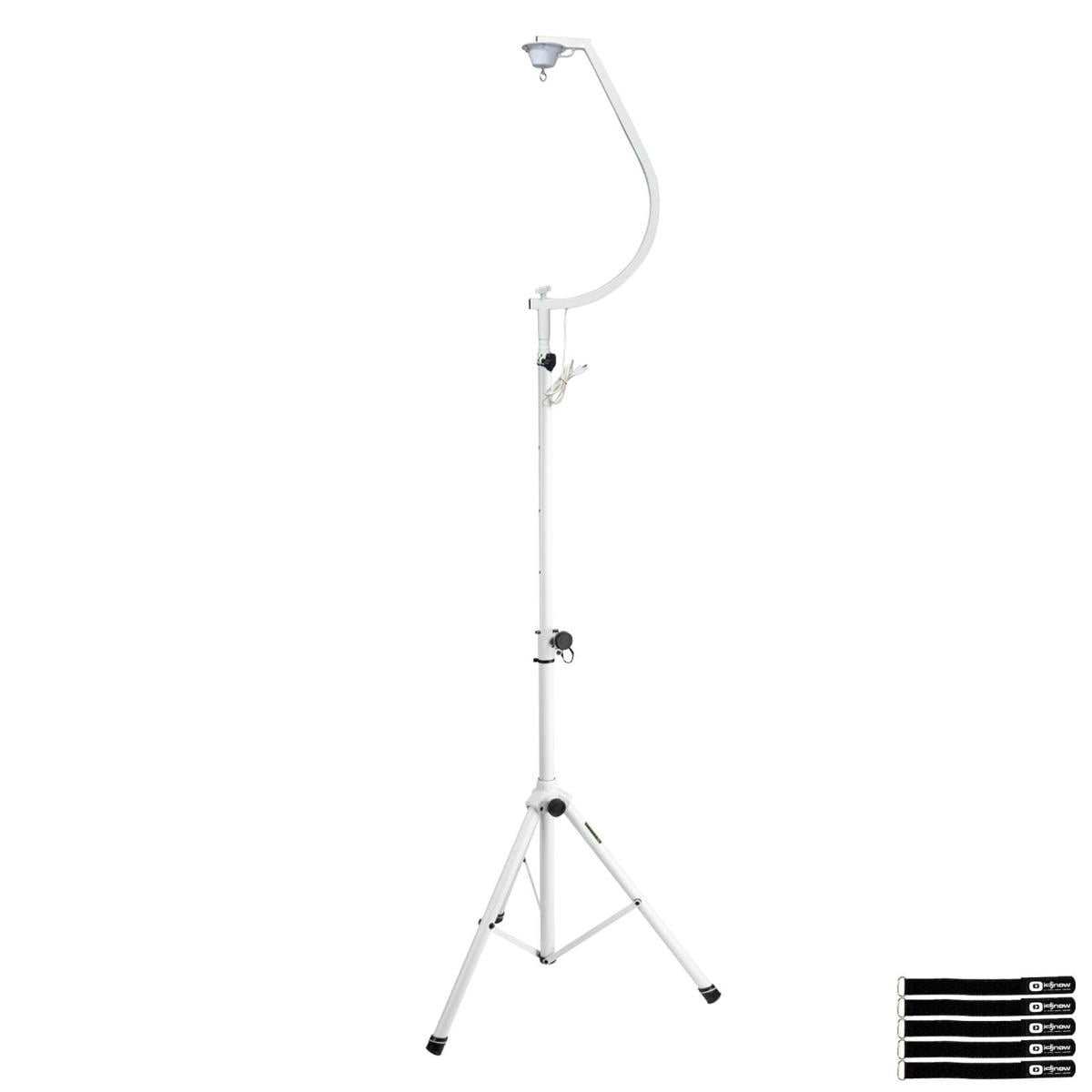 Xstatic X-MB20STAND White 20" Mirror Ball Free-Standing Hook with Stand ...