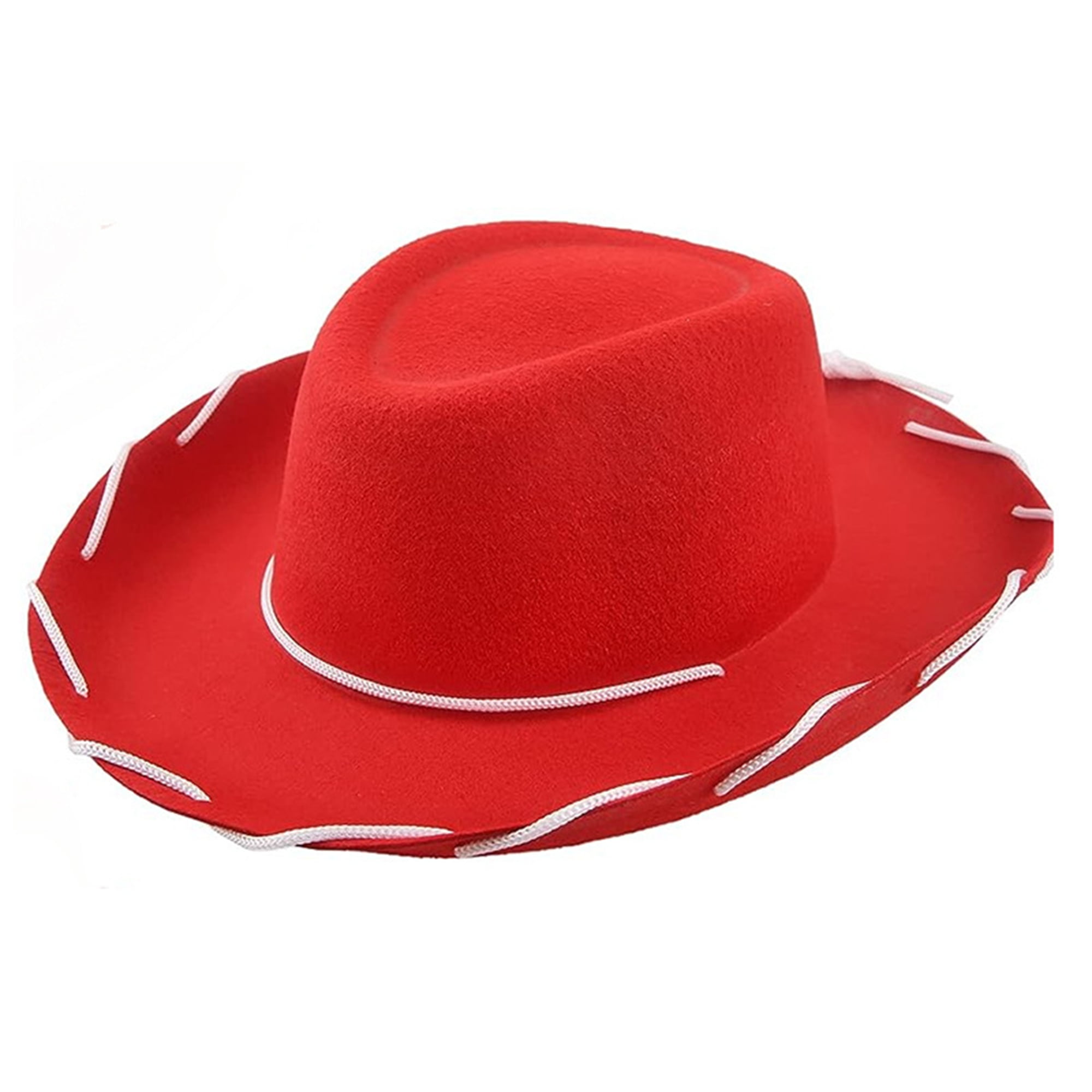 Xsylife Adjustable Chin Strap Cowgirl Hats Wide Brim Hat for Women ...