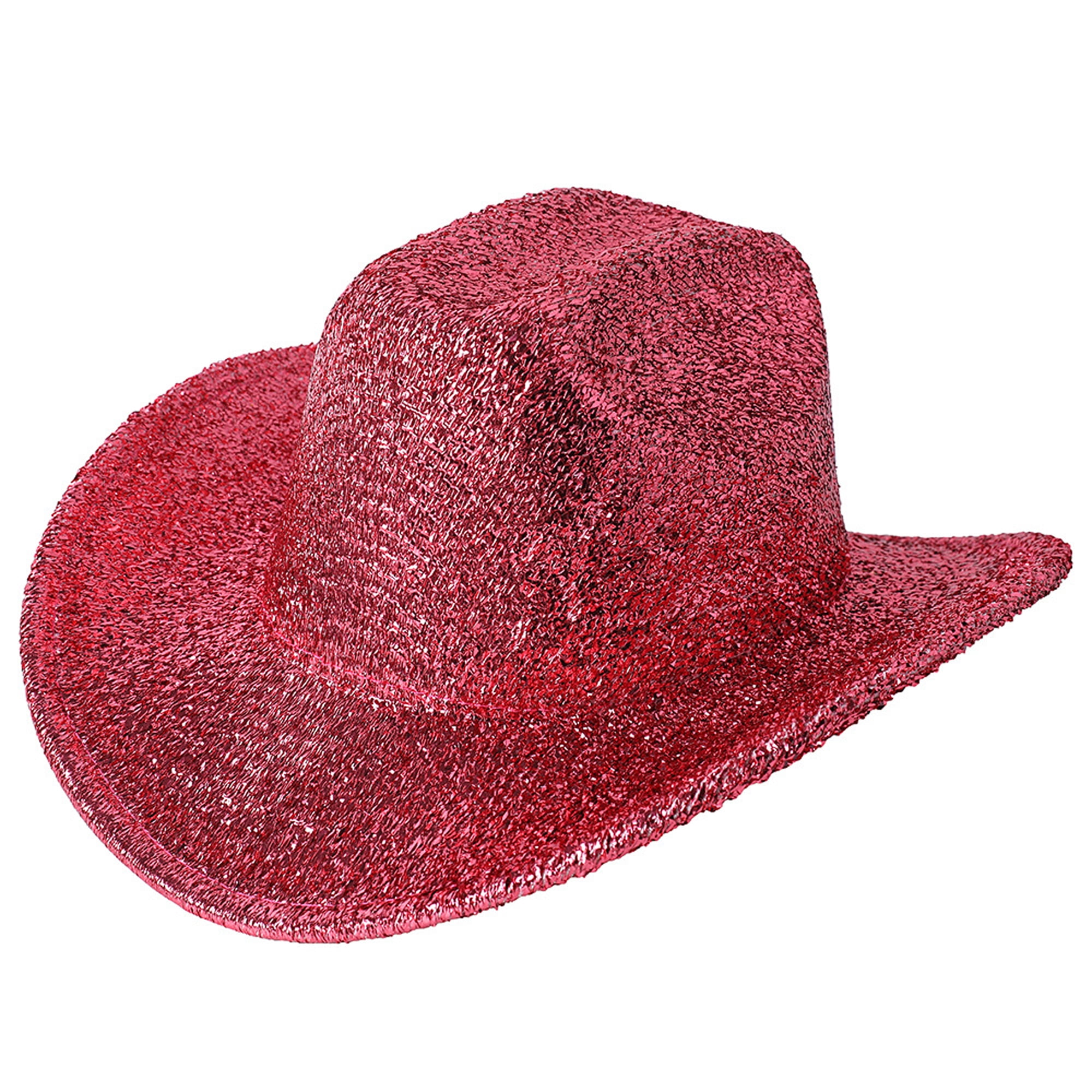 Xsylife Western Cowboy Hat for Women Men Shiny Cowgirl Hat Sparkly Cap ...