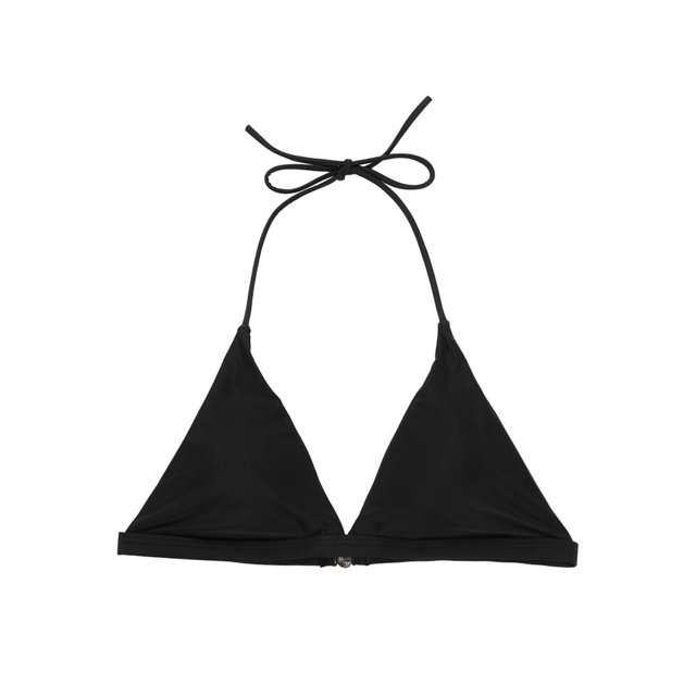 Xsylife Women Summer Bikini Tops Solid Color Padded Wire Free Halter ...