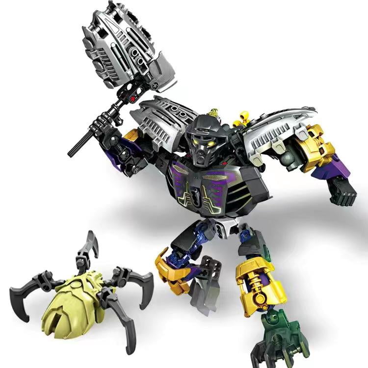 Xsz 70789 Biochemical Warrior Bioniclemask Light Bionicle Lava Monster ...