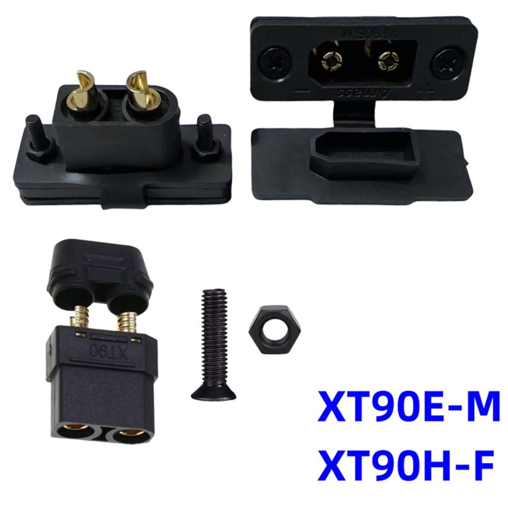 Xt90 Battery Connector Gold Plated Male Xt90 Connector Xt90H-F ...
