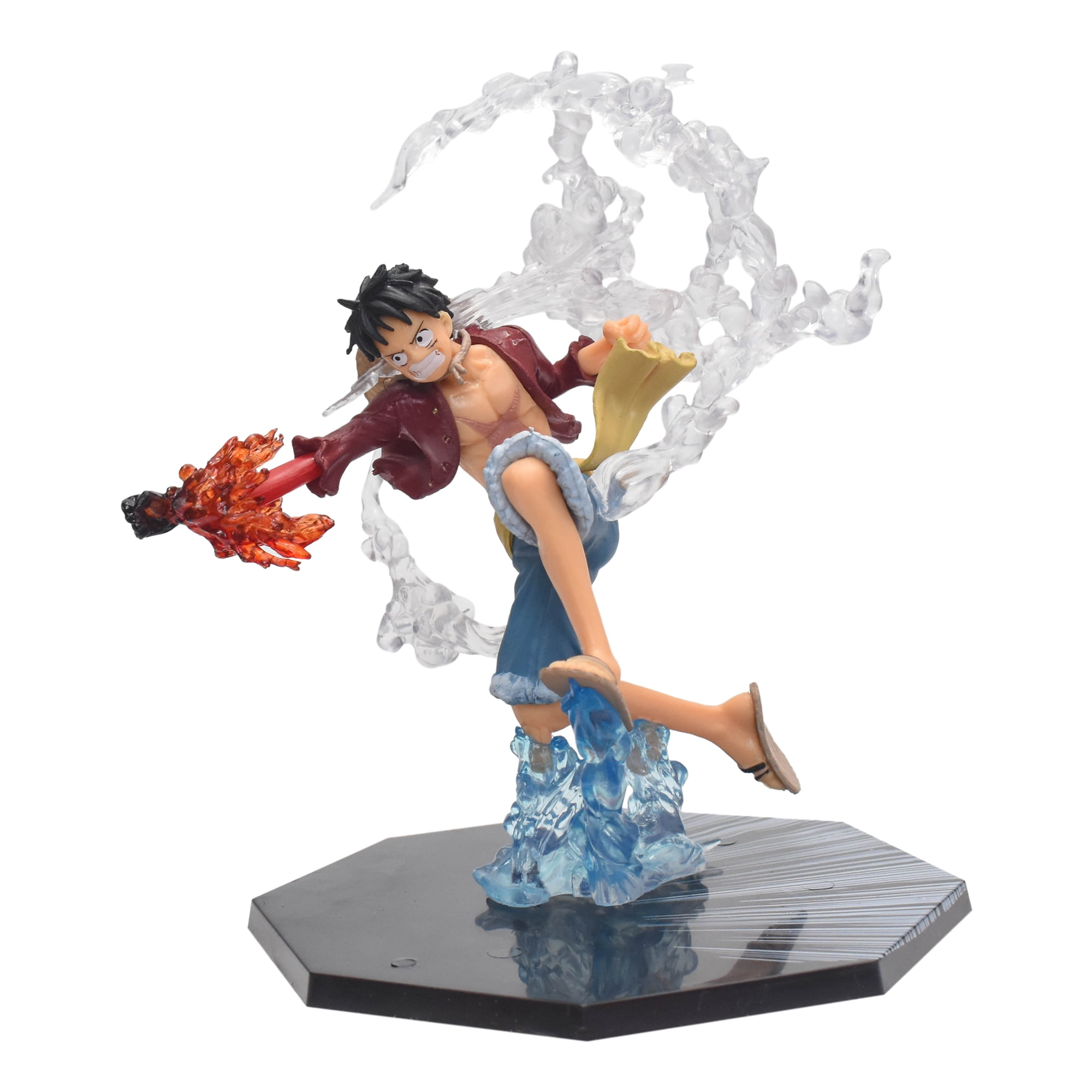 Xtarlin One Piece Anime Toy Luffy Action Figure for Collection, Red ...