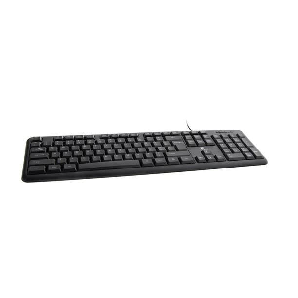 Xtech - Keyboard Wired USB 104 Keys Black Win & Mac - Walmart Business ...