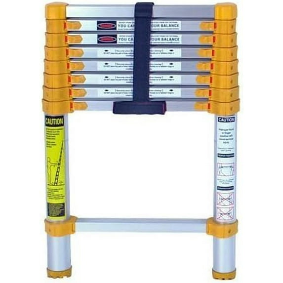 Xtend & Climb 750P Aluminum Telescoping Ladder Type II Home Series, 8.5 ...