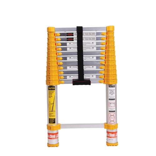 Xtend+Climb 770p Plus 12.5 ft Telescoping Ladder, Aluminum Alloy ...