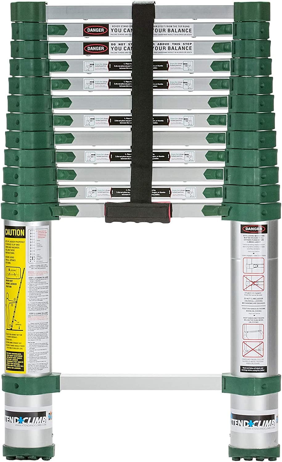 Xtend & Climb 780P Aluminum Telescoping Ladder Type IA Professional ...