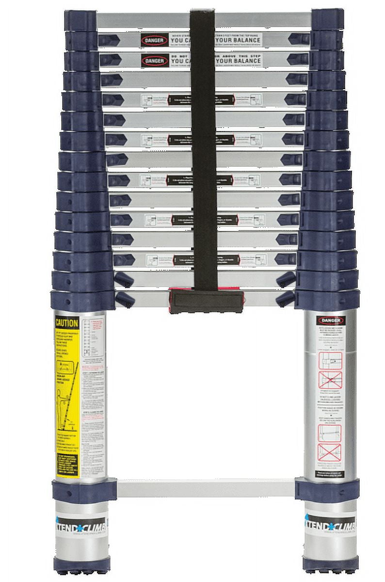 Xtend+Climb Pro Series 785P+ Telescoping Ladder - 15.5ft Heavy-Duty ...
