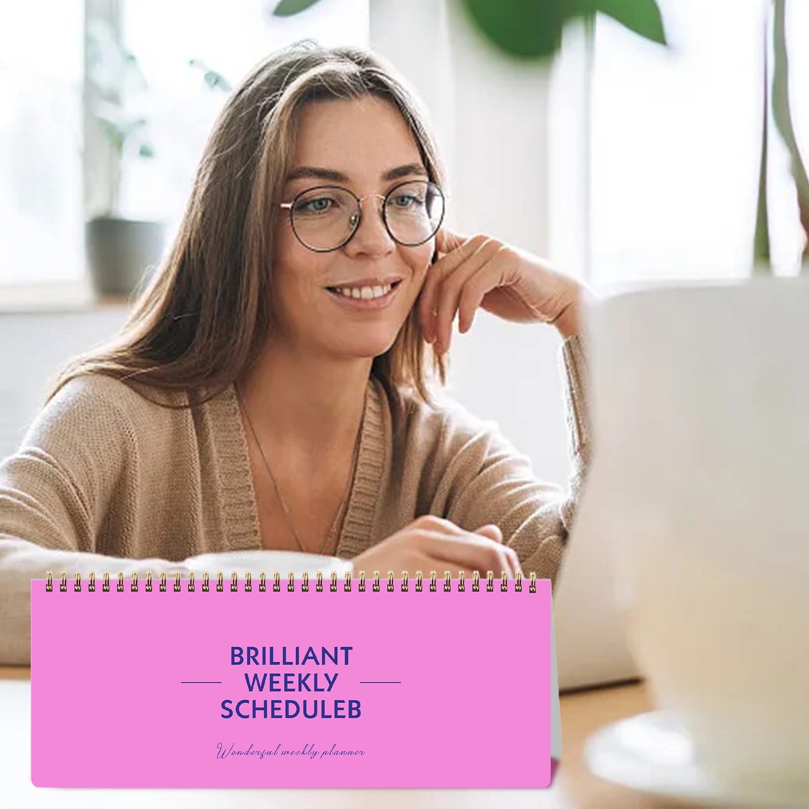 Xtnmypj Portable Daily Schedule Planning Notepad, English Coil Notebook ...