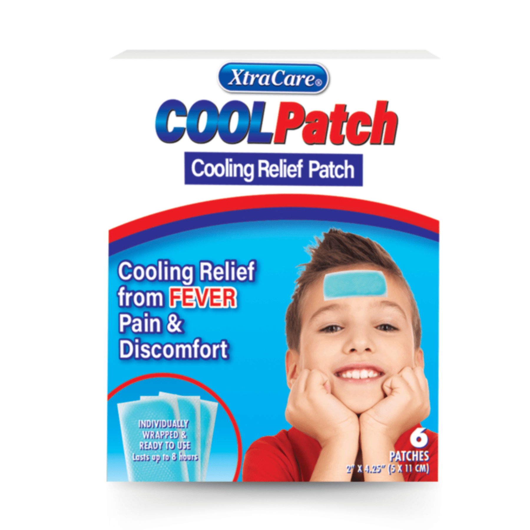 Xtra Care Cooling Relief Patches for Fever Pain & Discomfort - Walmart.com