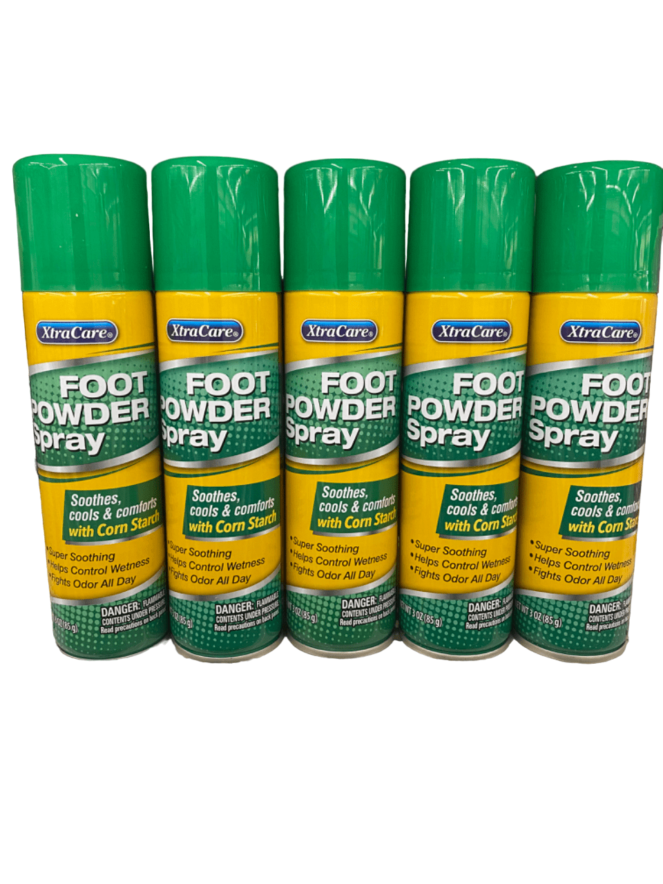 Xtra Care Odor & Sweat Deodorizing Aerosol Foot Powder Spray with ...