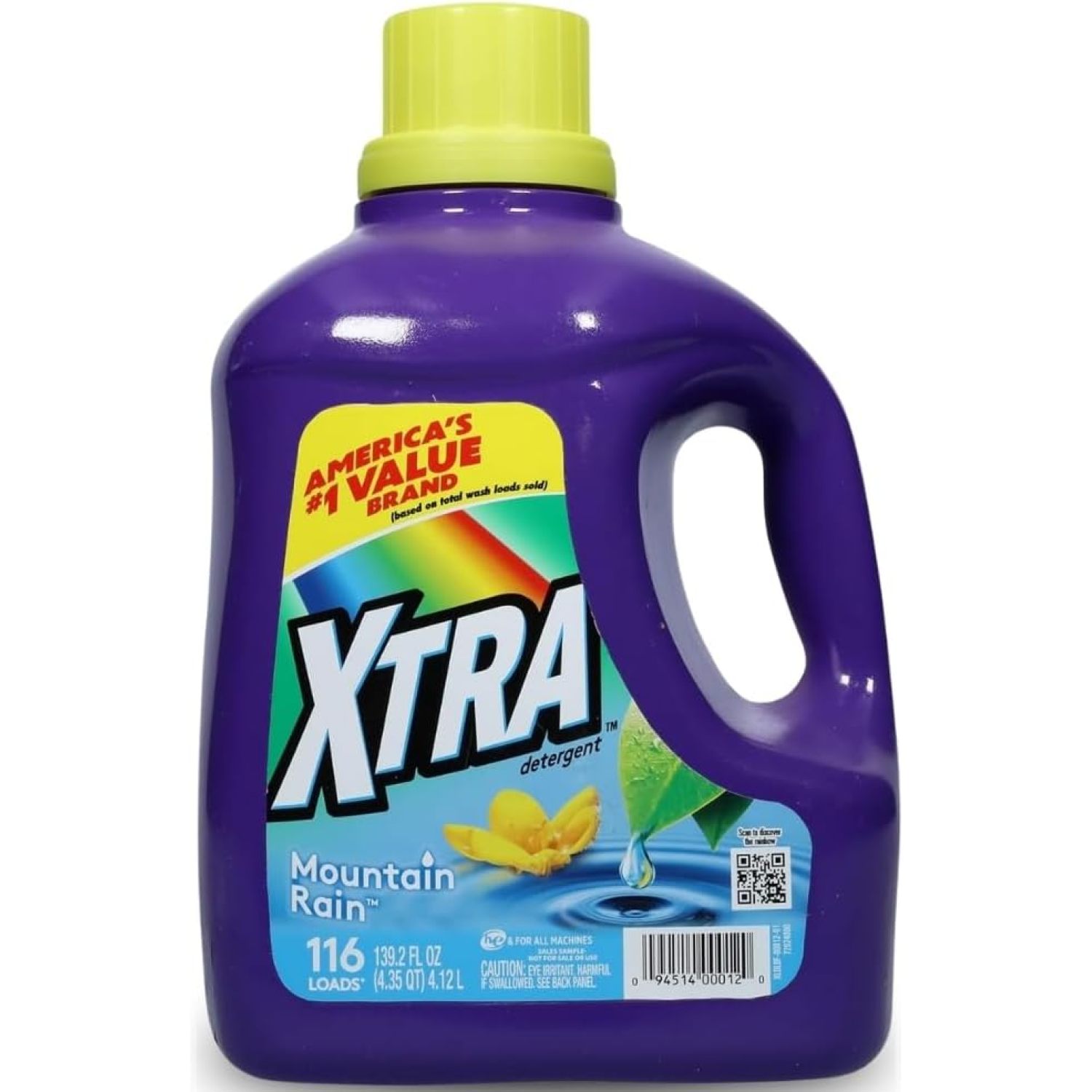 Xtra, Liquid Detergent Mountain Rain, 116 Fl Oz - Walmart.com
