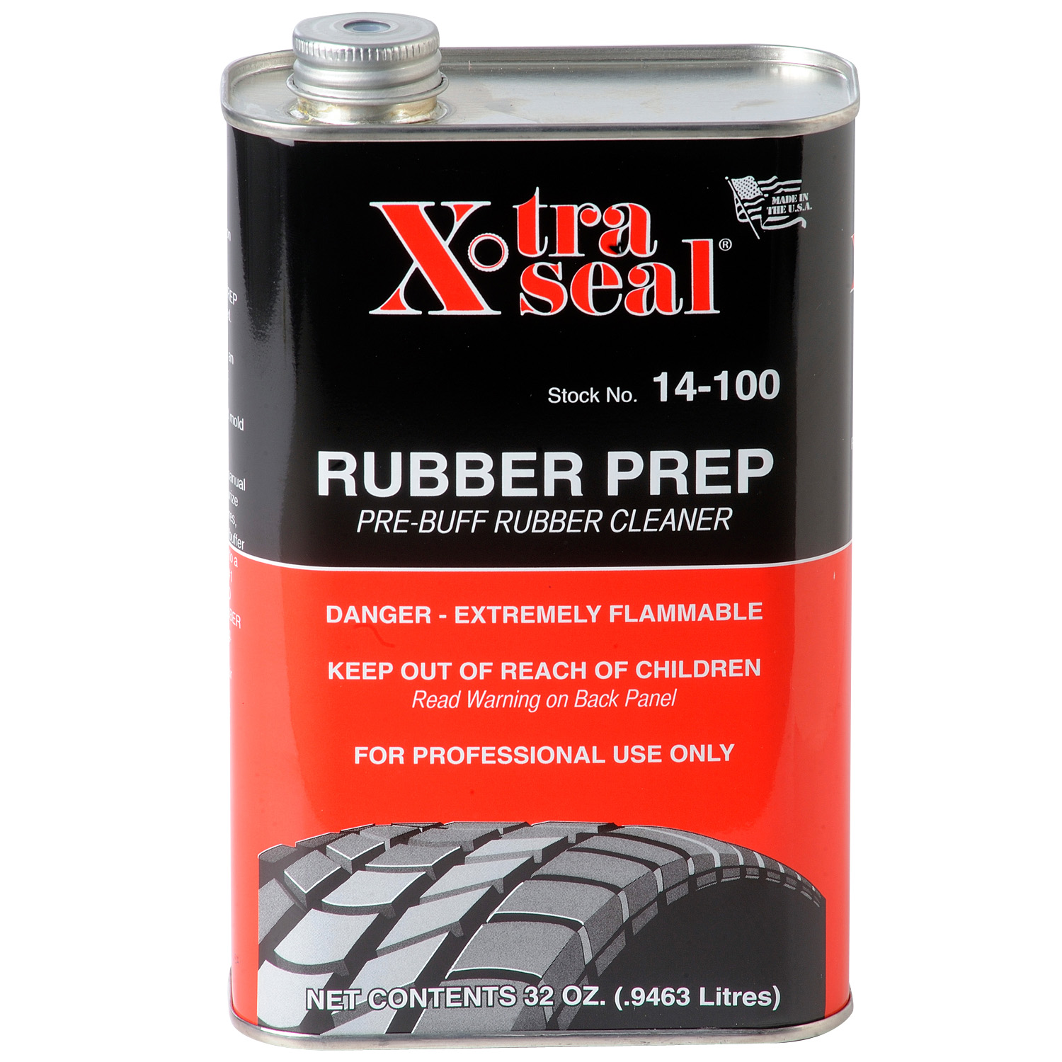 Xtra-Seal - Rubber Prep (Pre-Buff) Solution (Flammable) 32 oz (945ml ...