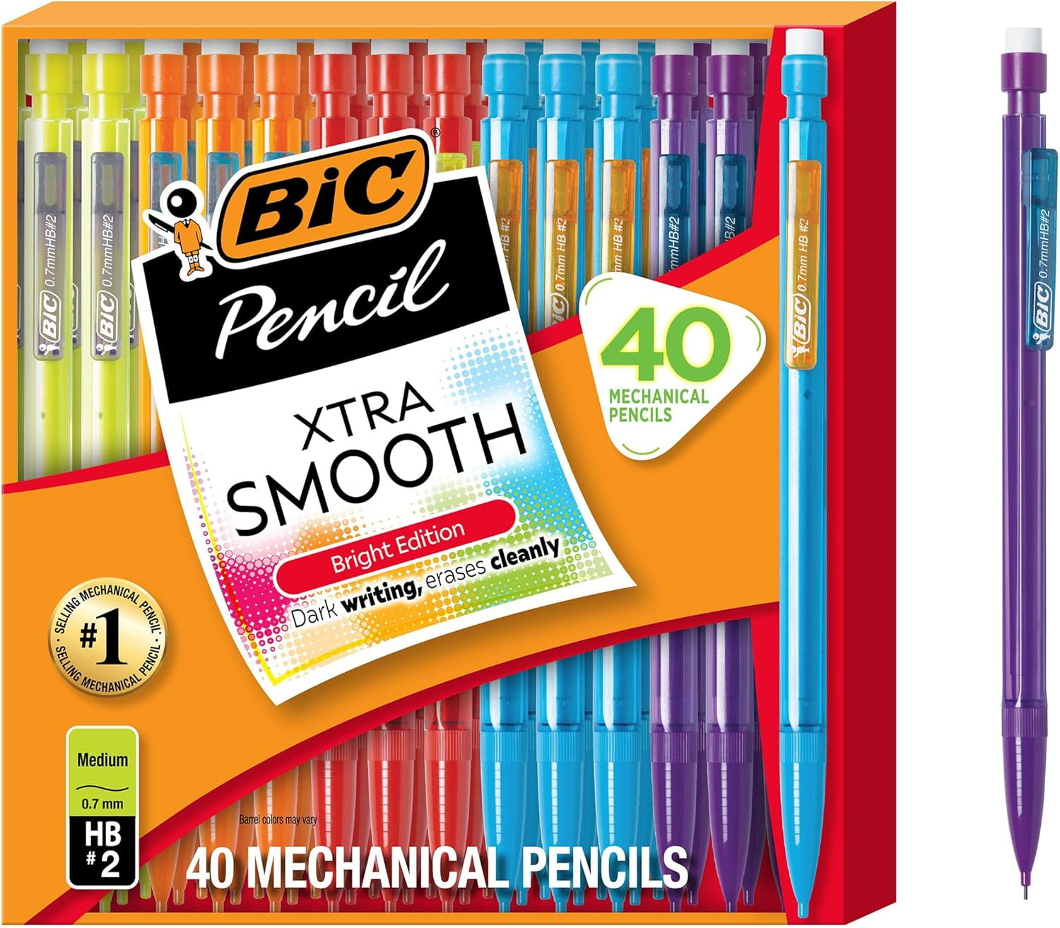 Xtra Smooth Mechanical Pencil, 0.7 mm Medium Point, Refillable and ...