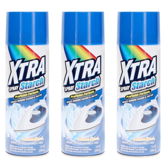 Xtra Starch Spray for Ironing, Wrinkle Release Canned Spray ...