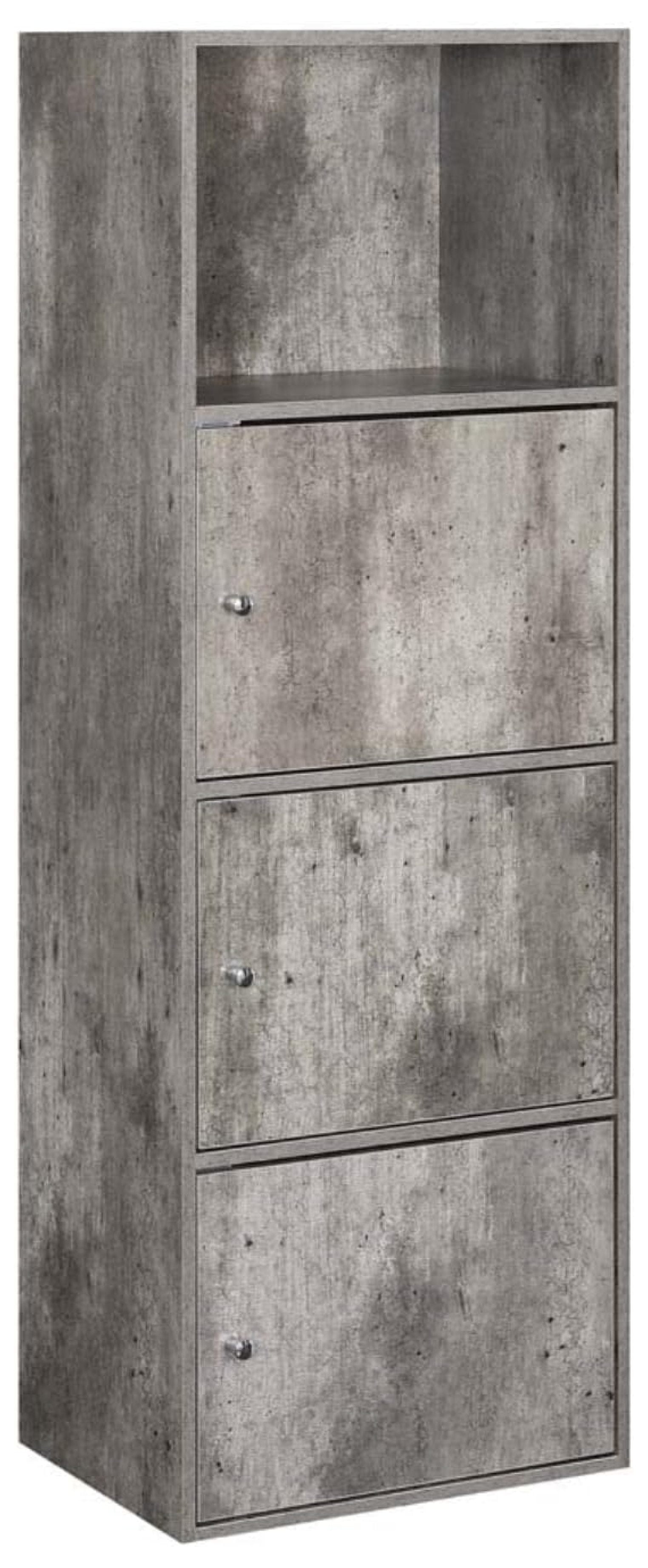 Xtra Storage 3 Door Cabinet 16.5" - Modern Storage Organizer with Shelf ...
