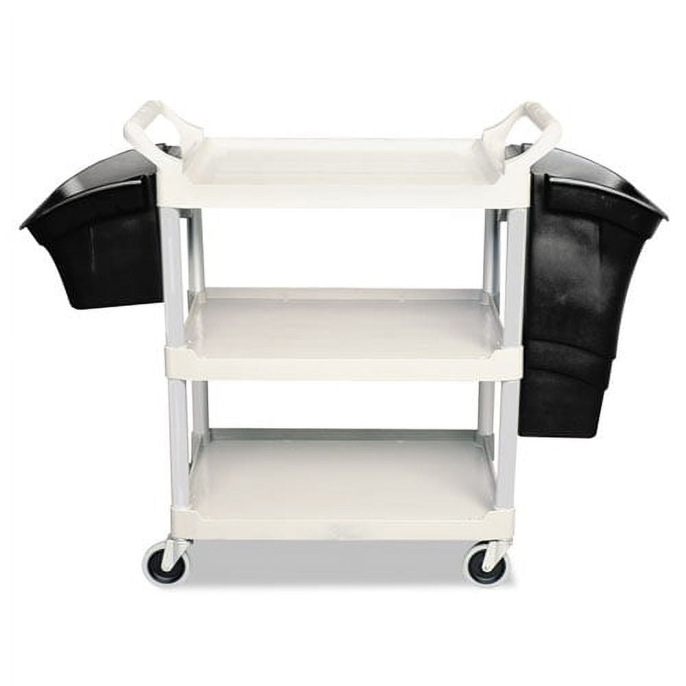 Xtra Utility Cart, 300-Lb Capacity, Three-Shelf, 20w X 40.63d X 37.8h ...