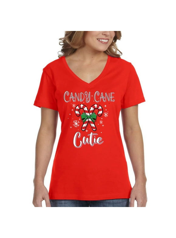 Womens Candy Cane Shirt
