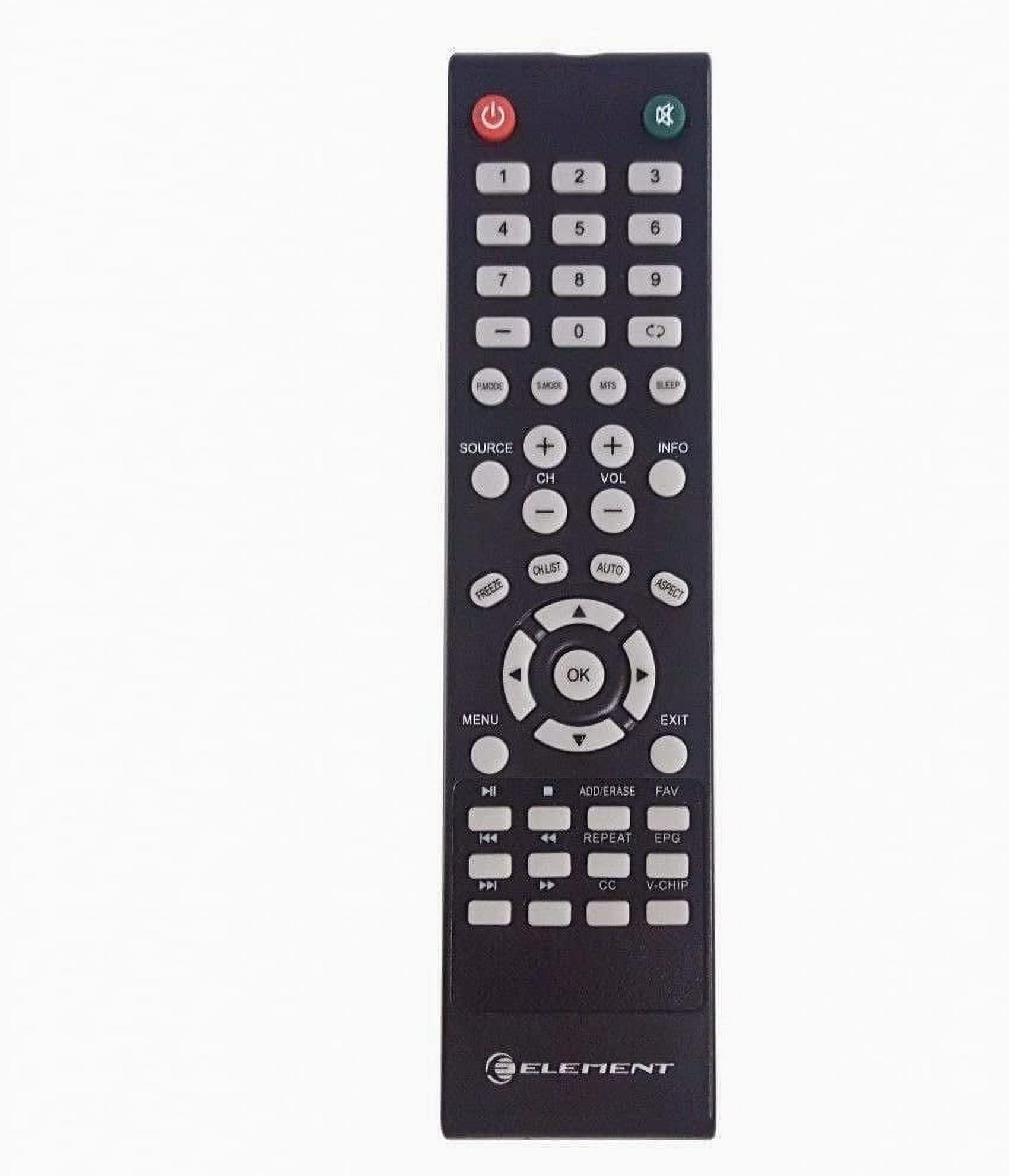Xtrasaver New Element TV Remote Control JX8036A Version 2 for ELCFW329 ...