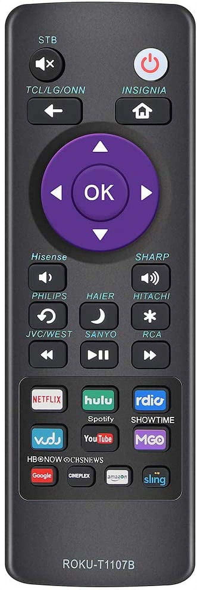 "Xtrasaver Universal Replacement Remote Control, Compatible with Roku ...