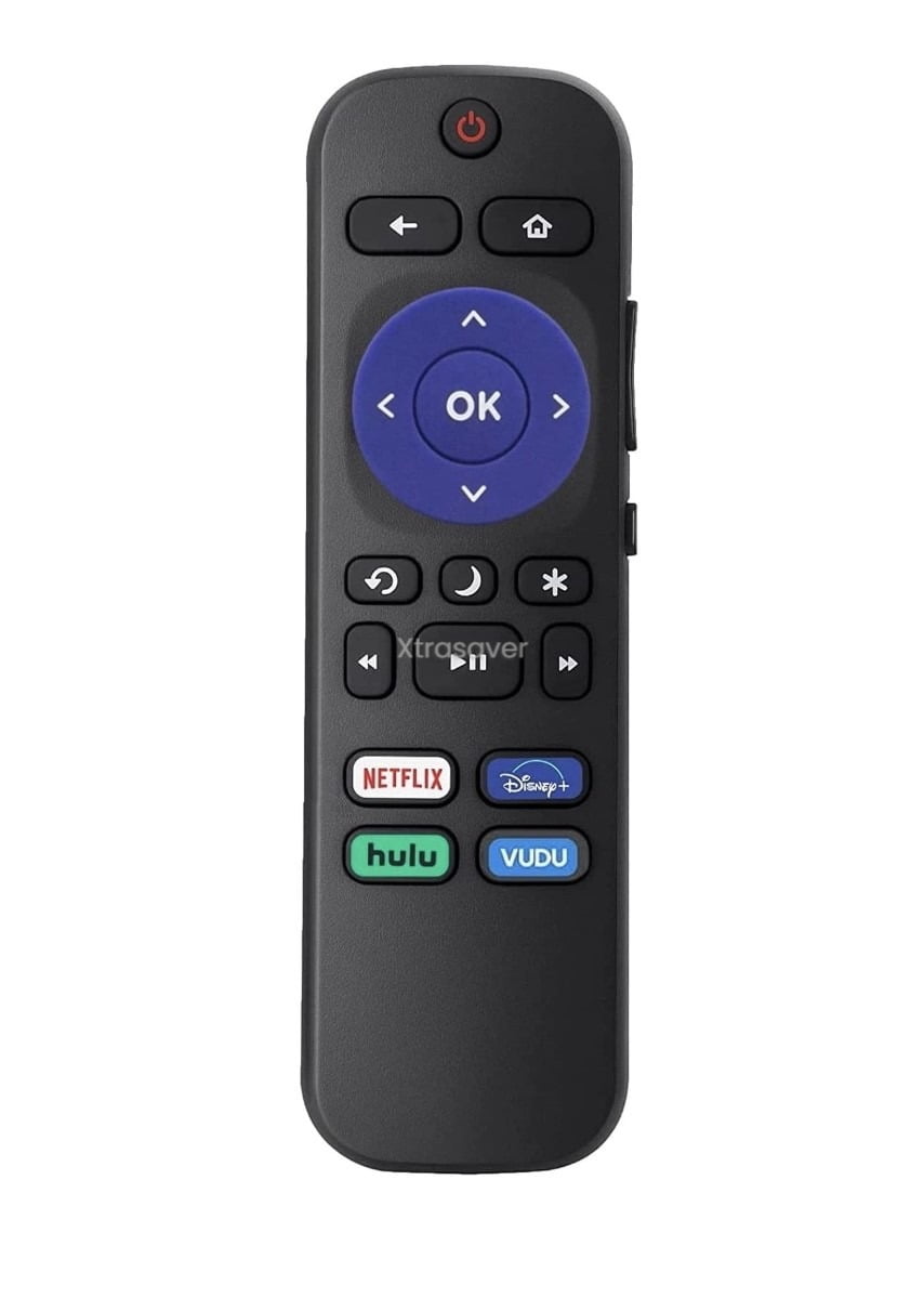 Xtrasaver Universal TV Remote for Roku TVs, Replacement Remote for TCL ...