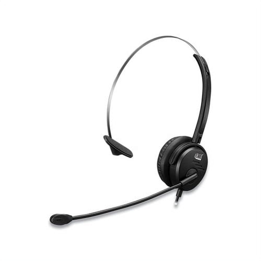 Xtream P1 USB Wired Multimedia Headset with Microphone Monaural Over ...