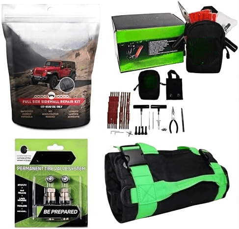 Xtreme 4×4 Tire Repair Kit Complete Off-Road Tire Repair Includes Tool ...
