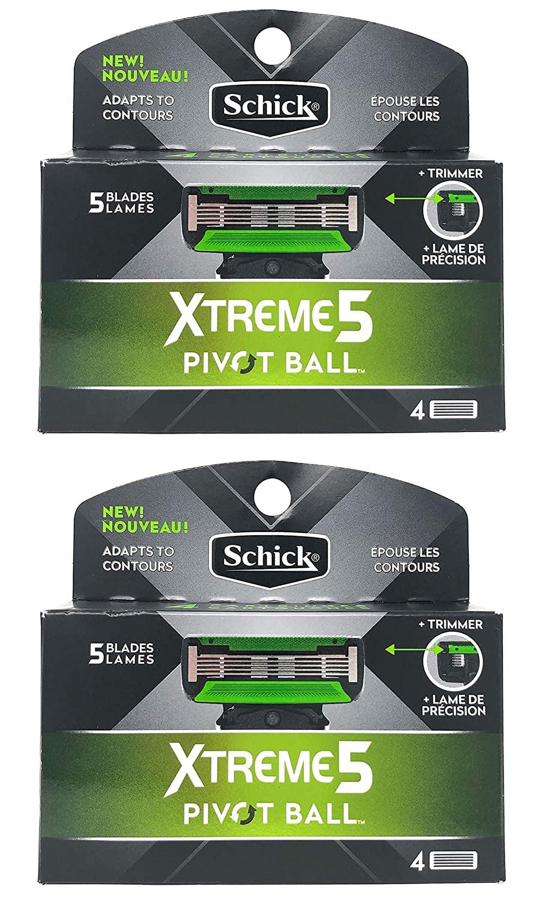 Xtreme 5 Pivot Men's Razor Refills, 4 Count (Pack of 2) - Walmart.com