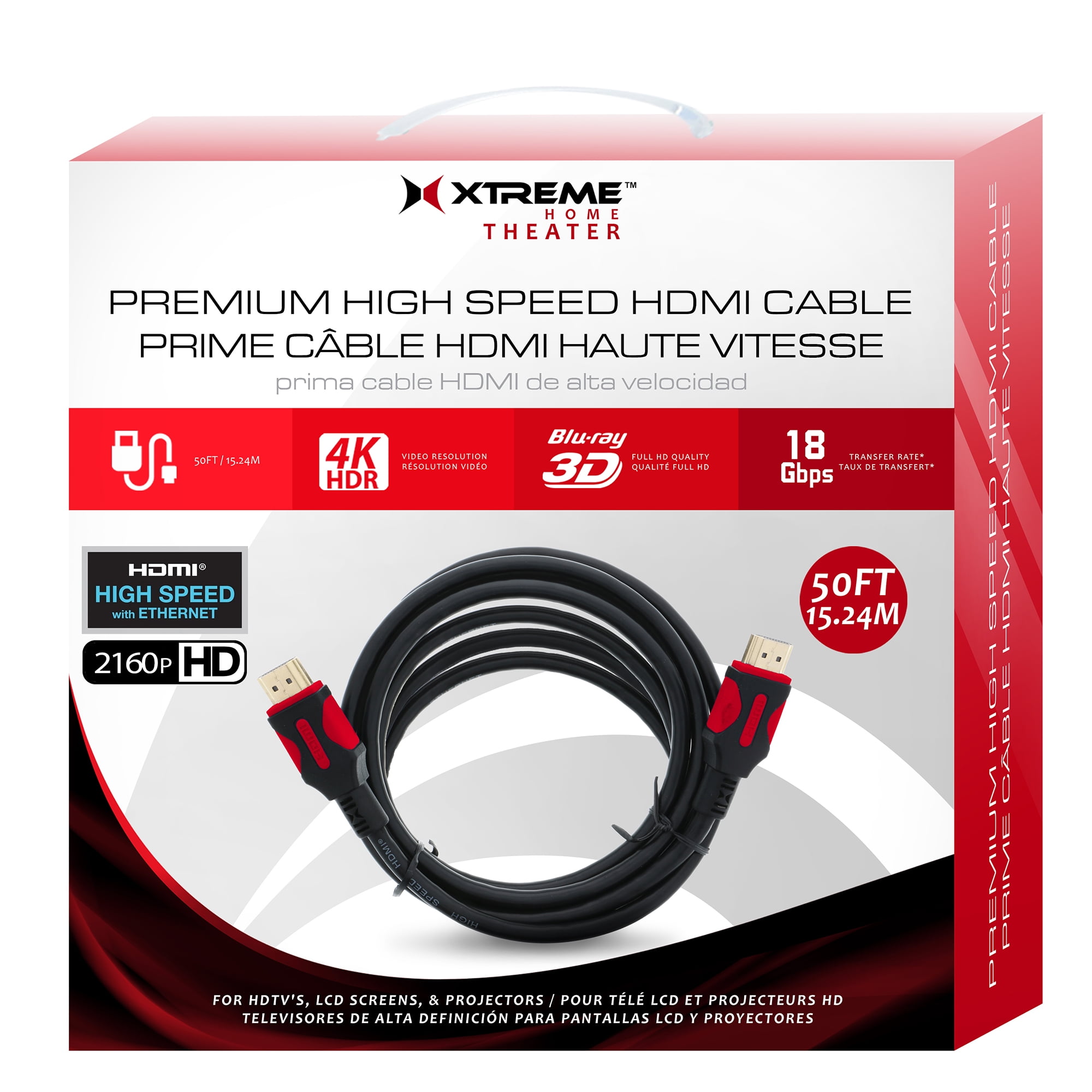 Xtreme 50ft HDMI Cable - Walmart.com
