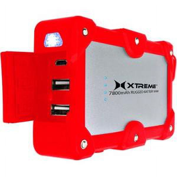 Xtreme Cables Duracharge Dual Port Weatherproof 7800mAh Power Bank ...