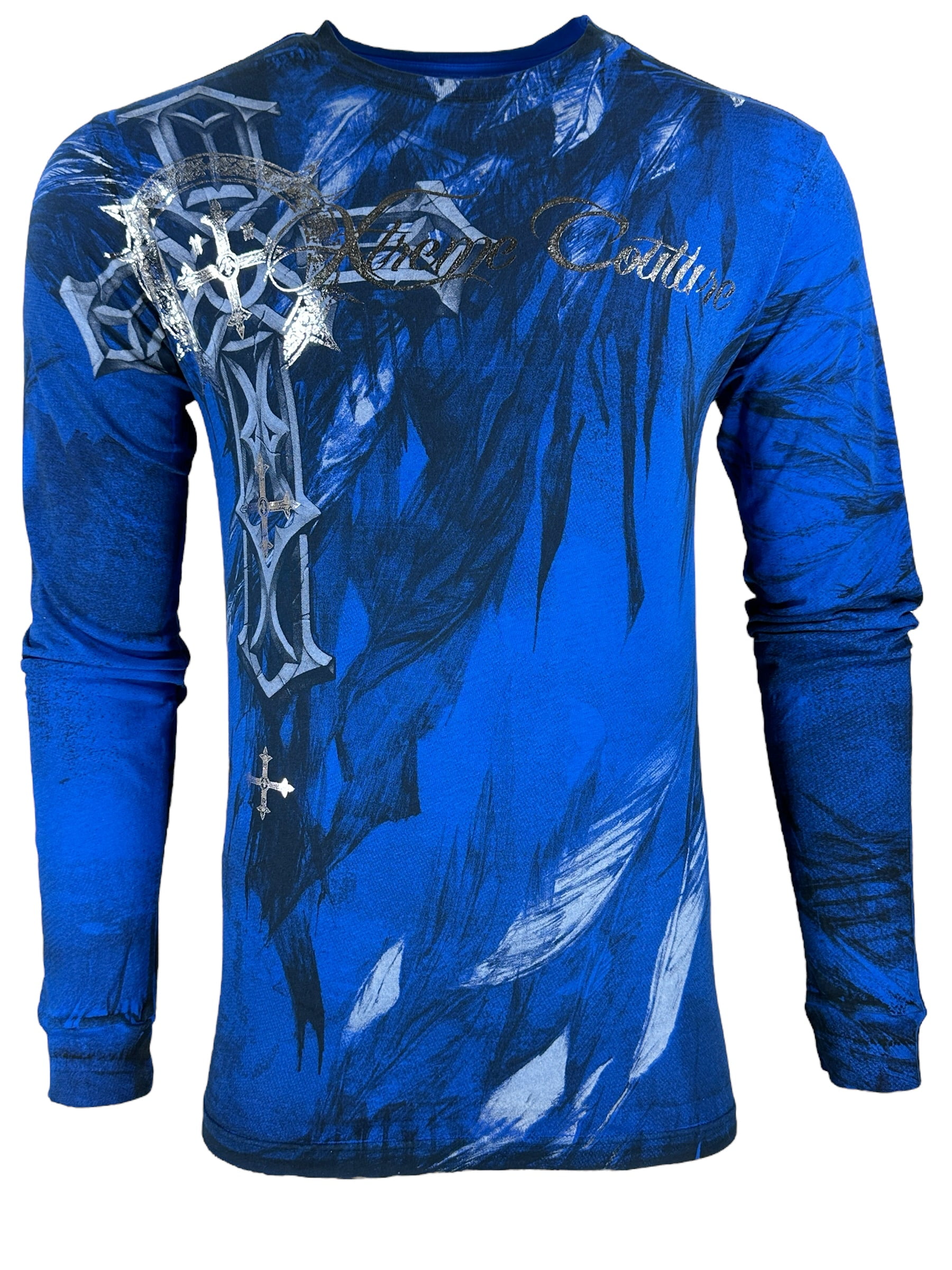 Xtreme Couture By Affliction Men's Long Sleeve T-shirt Faith Driven ...