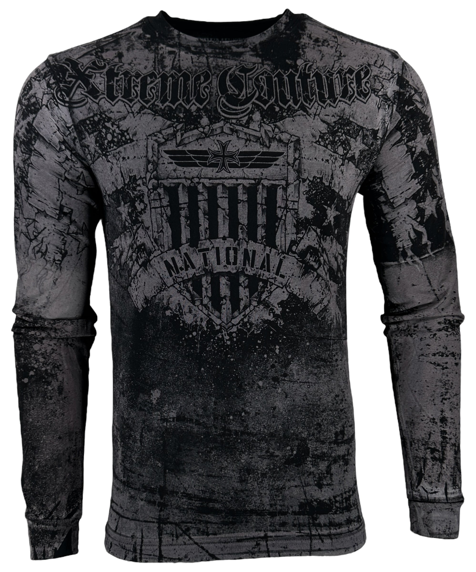 Xtreme Couture By Affliction Men's Long Sleeve T-shirt Lethal Moves ...