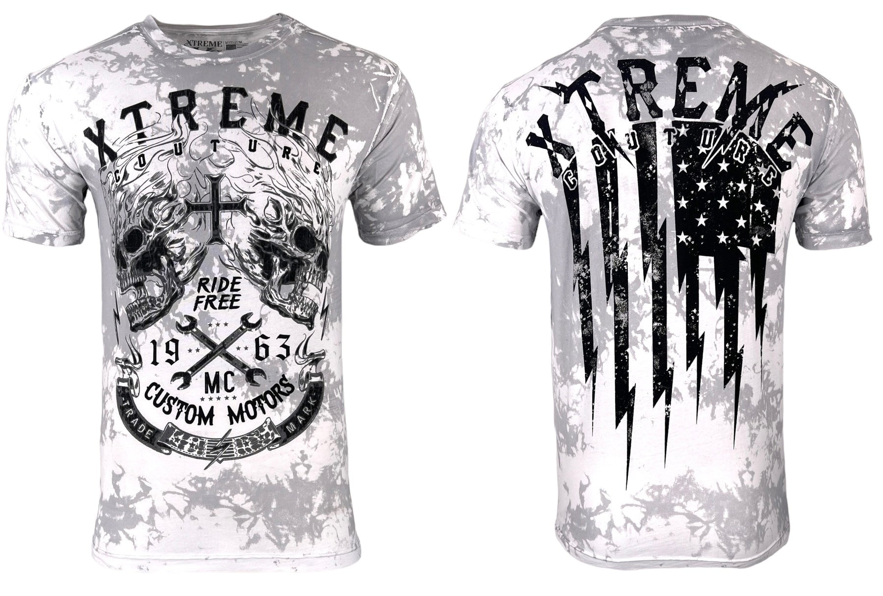 Xtreme Couture By Affliction Men's T-shirt Blazing Roadway - Walmart.com