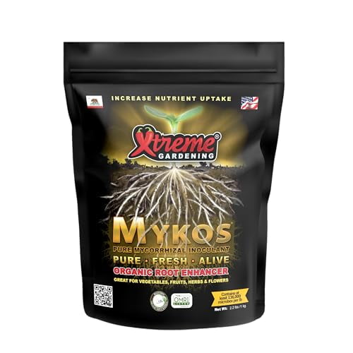 Xtreme Gardening Mykos Pure Mycorrhizal Inoculant Organic Root Enhancer ...