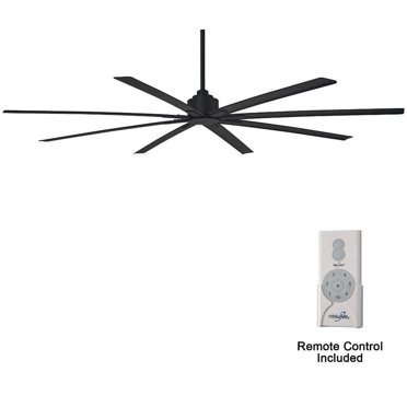 "MinkaAire Xtreme H2O 65"" 8 Blade Indoor/Outdoor Ceiling Fan - Brushed ...