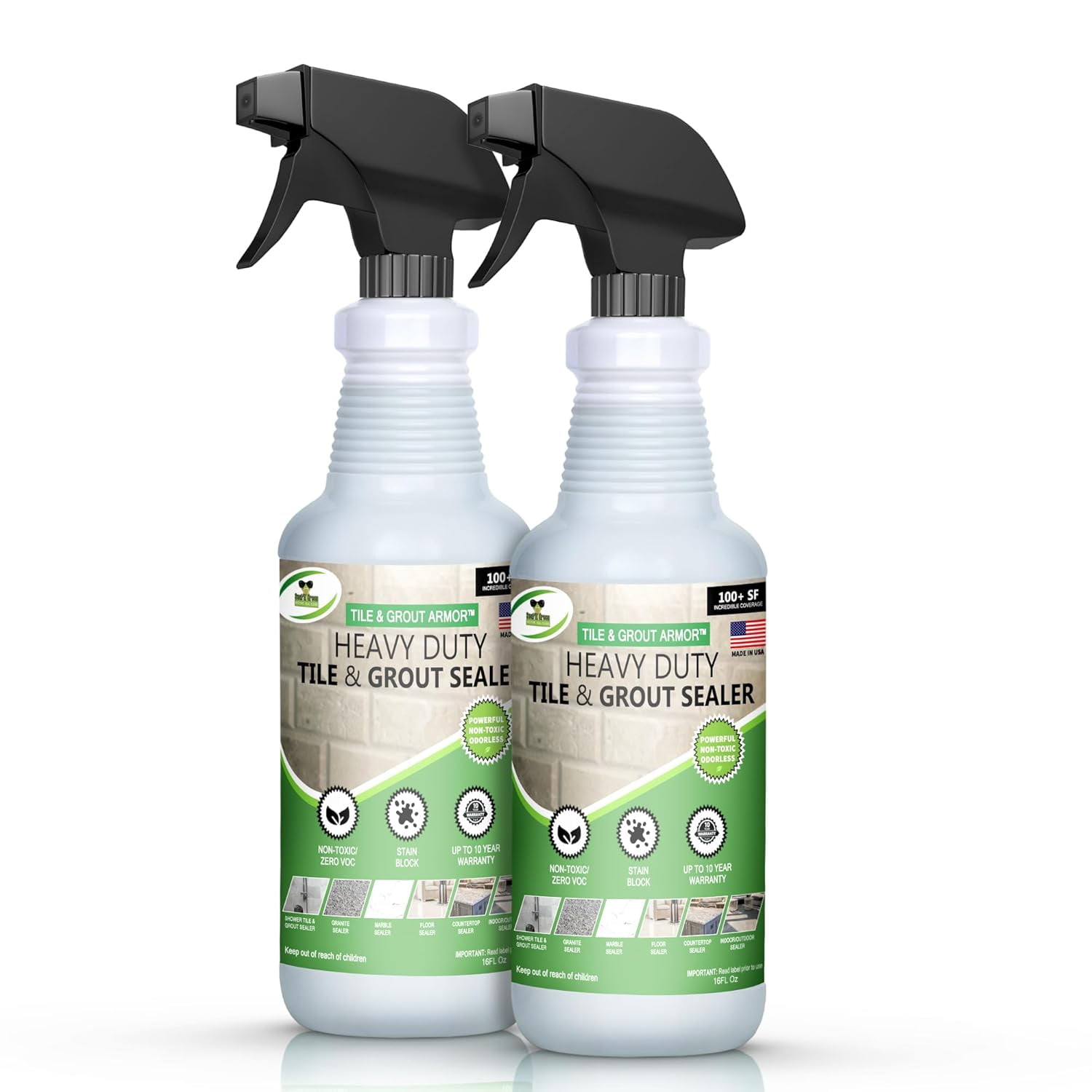 Xtreme Heavy Duty Professional Grout Sealer-Breathe Easy, Stain Block ...