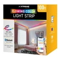 Xtreme, LED Strip Lights, 100ft Bluetooth, Multicolor Flow, Music Sync ...