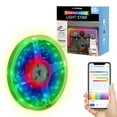 Xtreme Lit 50ft Indoor LED Strip Lights, Multicolor Flow LED Lights for ...