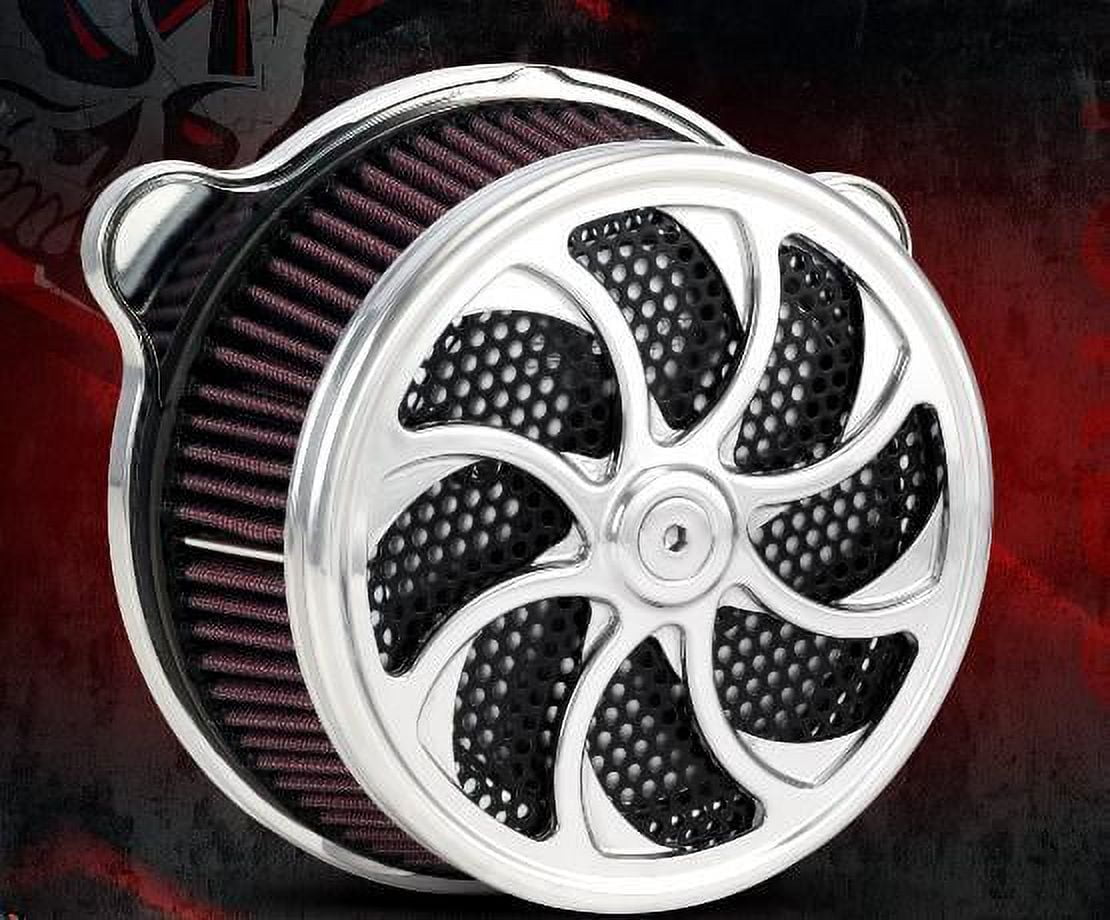 Xtreme Machine Air Cleaner Turbo - Chrome 0206-2068XTR-CH - Walmart.com