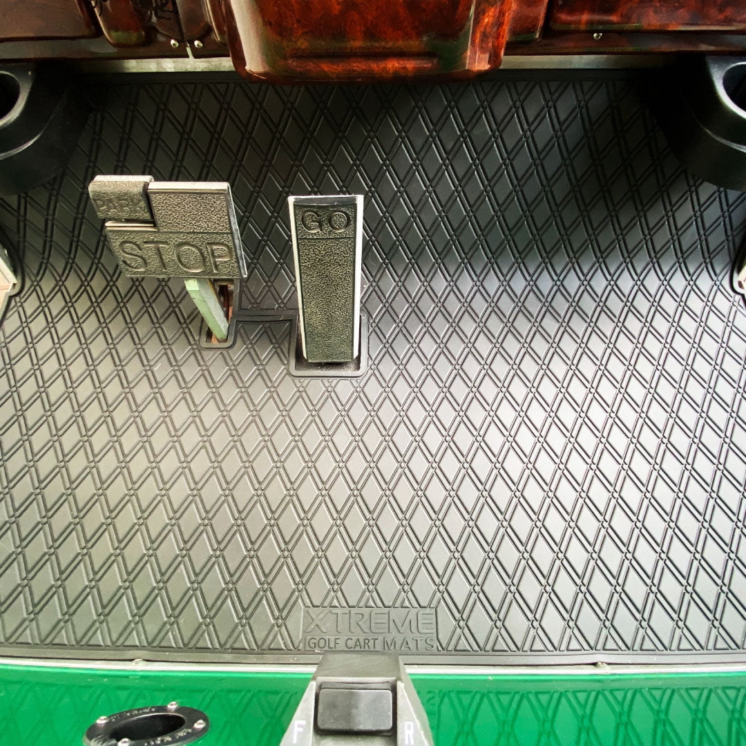 Xtreme Mats Club Car DS Golf Cart Mat, Full Coverage Golf Cart Floor ...
