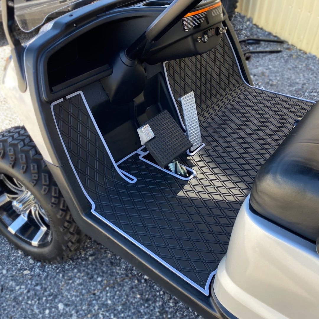 Xtreme Mats Yamaha Golf Cart Mat, Full Coverage Golf Cart Floor Liner ...