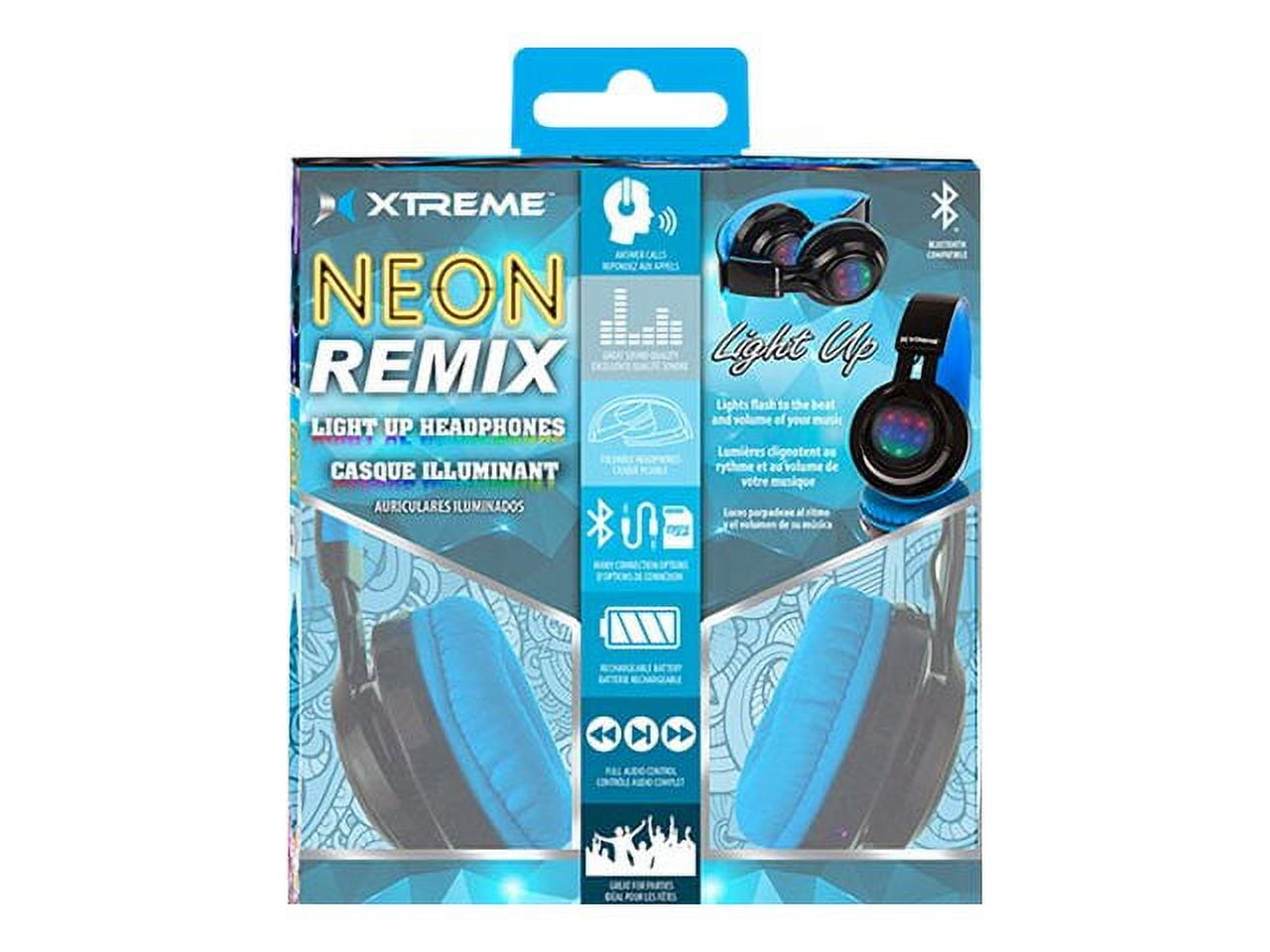 Xtreme Cables Neon Remix Bluetooth Headphone - Walmart.com