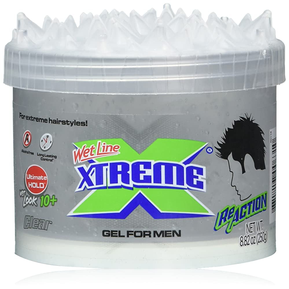 Xtreme Reaction Clear Styling Hair Gel Wetline Ultimate Hold, 8.82 oz - Walmart.com