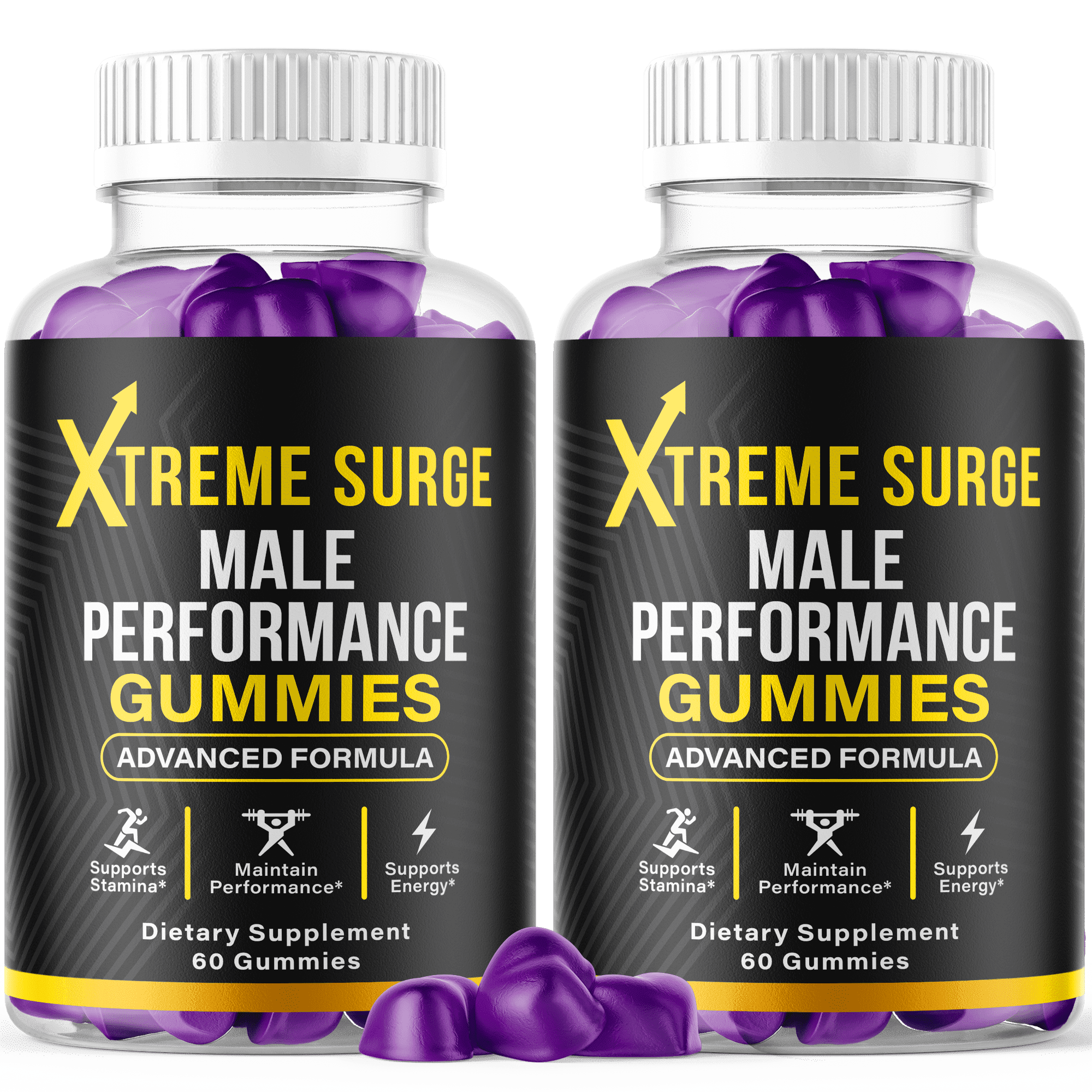 Xtreme Surge Gummies Advanced Formula All Natural Vitamin Supplement ...