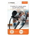 Xtreme Tech Type-C Clip-On Microphone, Built-In Wind Muff, 5ft Cable ...