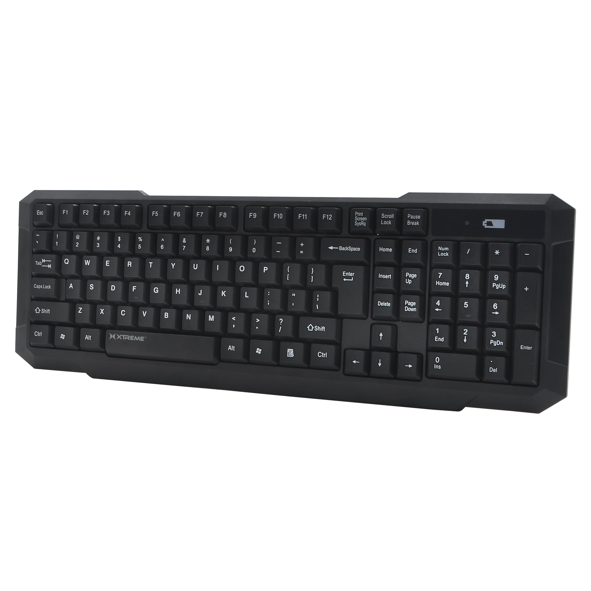 Xtreme Wireless Keyboard - Mac Compatible, 30ft Range, USB Nano ...