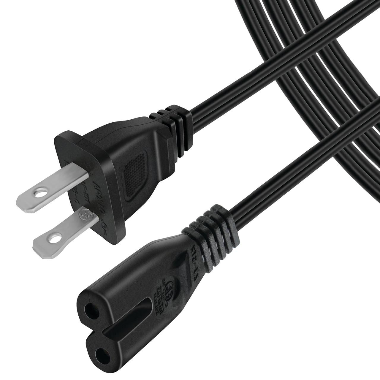 Xtreme XAC21002BLK Xtreme Non-Polarized AC Power Cord - Walmart.com