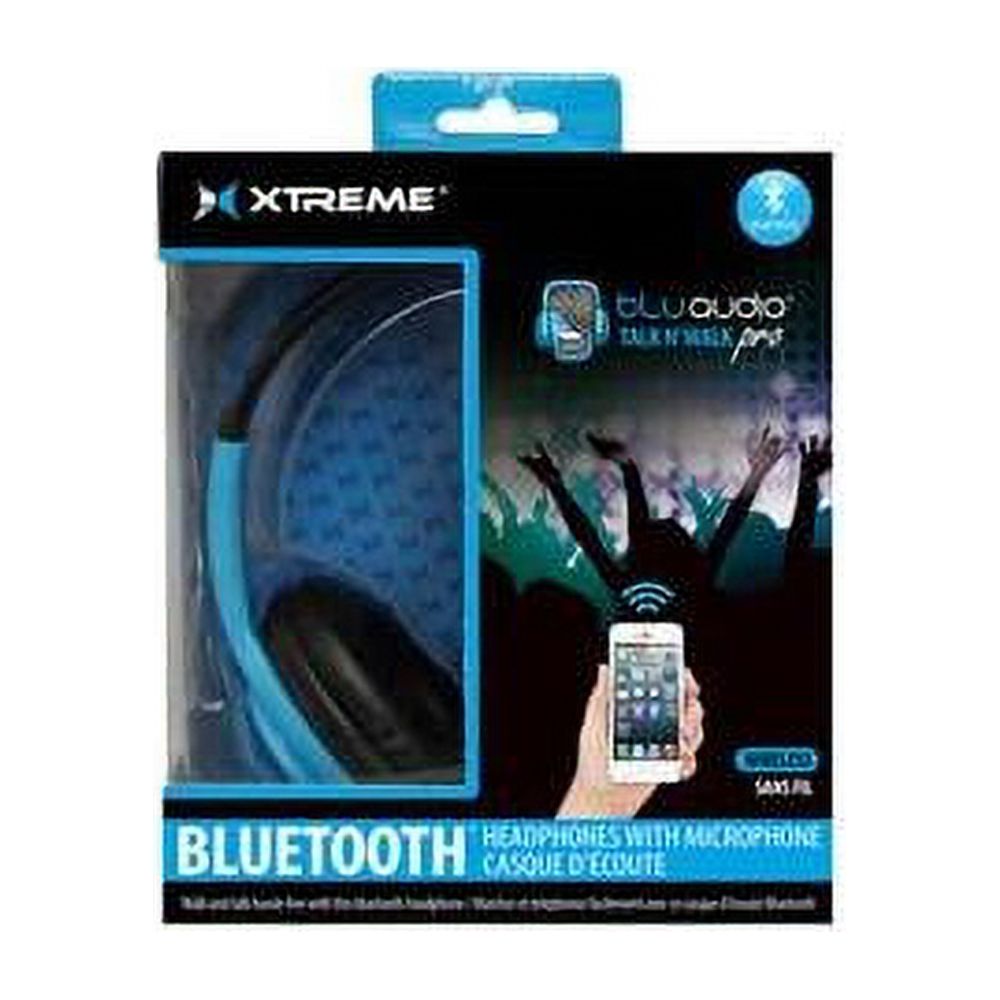 Xtreme XT-51413 Talk N' Walk Bluetooth Headphones (Blue) - Walmart.com