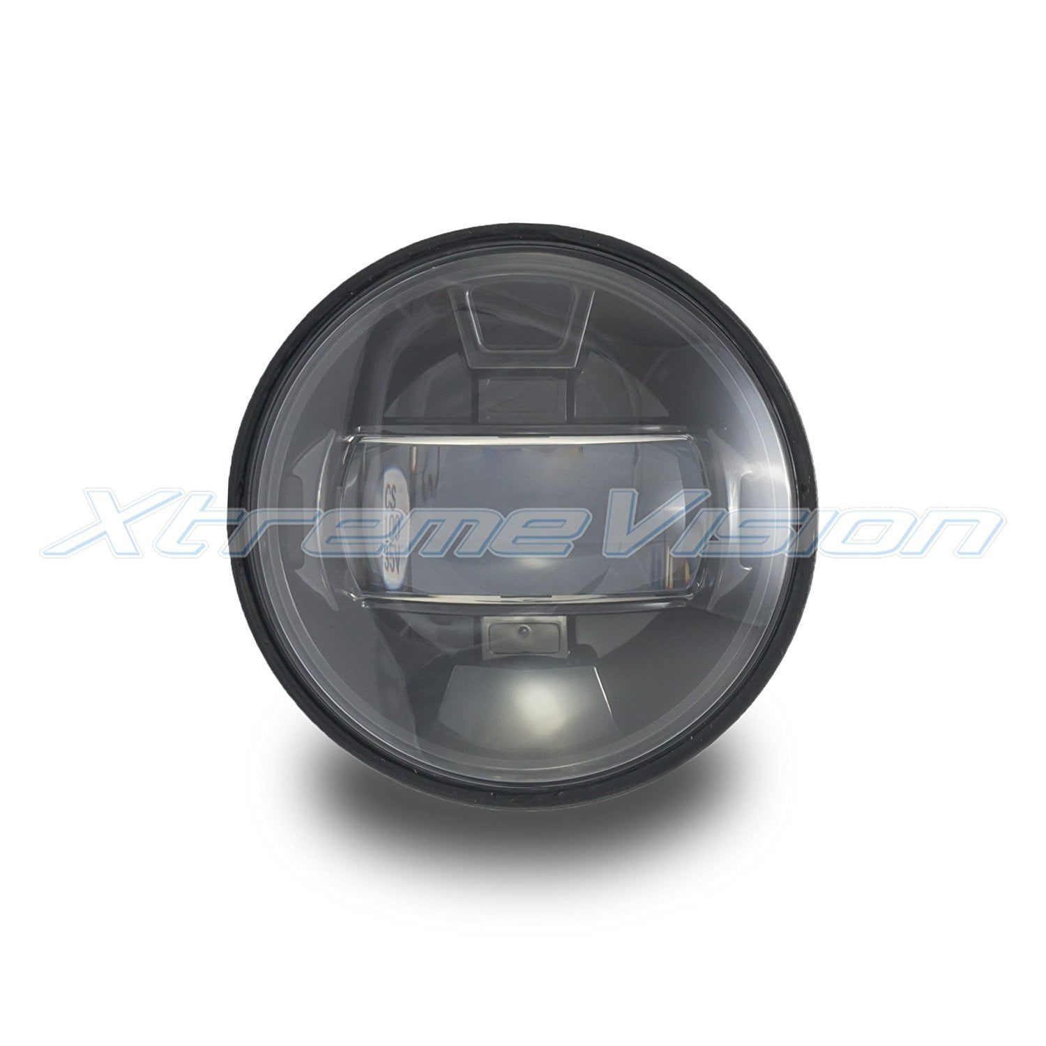 XtremeVision 4.5" Inch Black 60W CREE LED Harley Davidson Fog Lamp ...