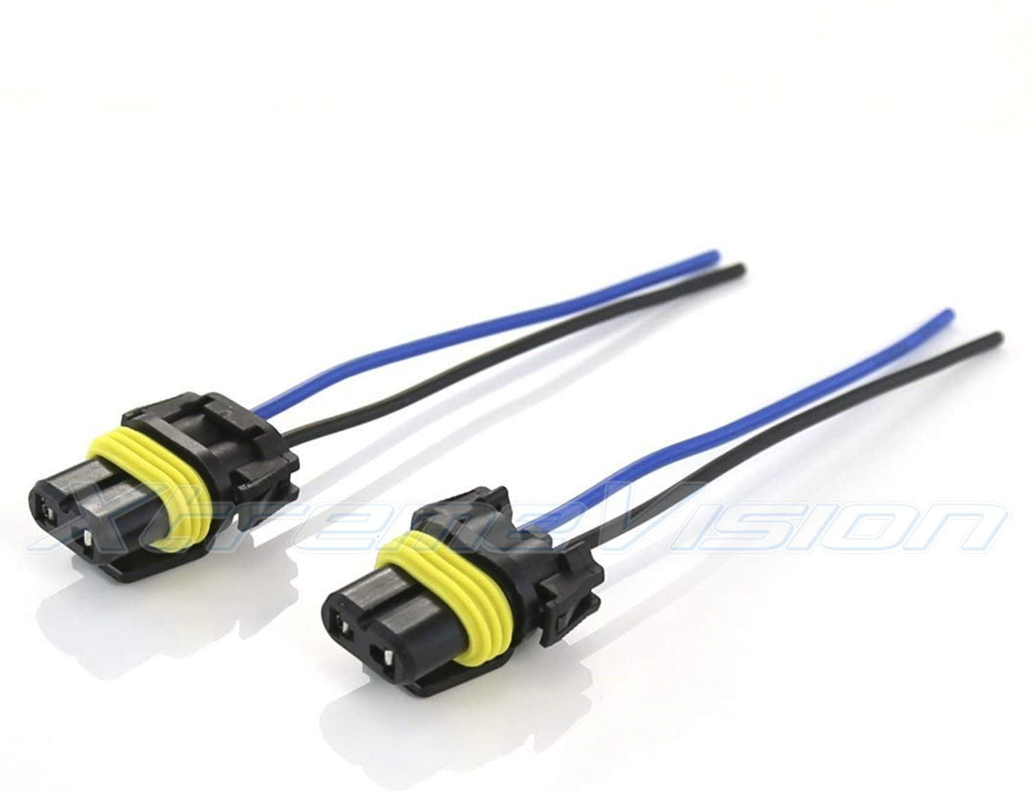 XtremeVision 9006 9005 H10 9012 12V Female Wire Harness Connector HID ...